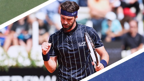 Watch Nikoloz Basilashvili - Marc-Andrea Huesler